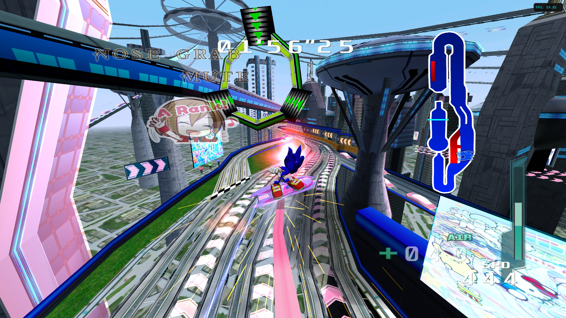 Vocaloid/Prosekai Ranks Mod for Sonic Riders (GameCube) | SR-GC Mods