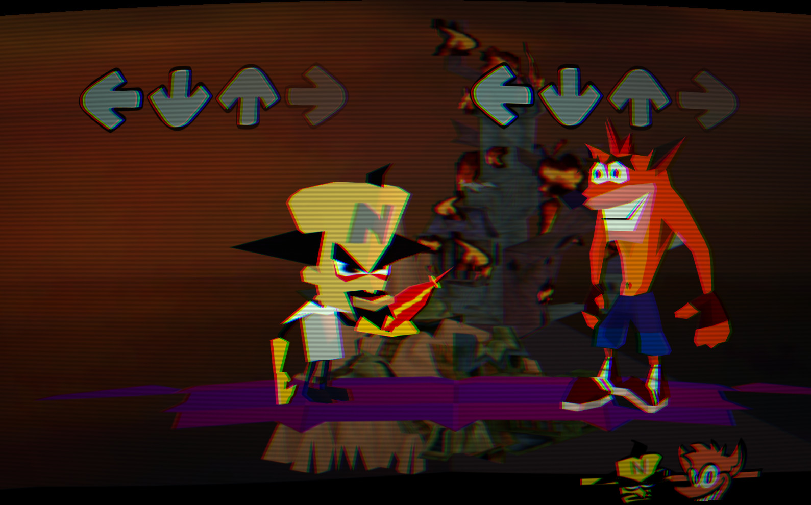 FNF : Retro Rush Mod for Friday Night Funkin' | FNF Mods