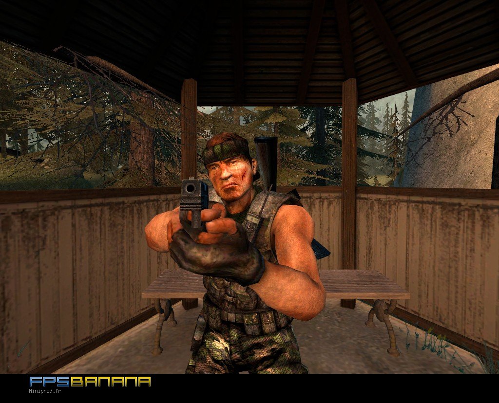 Rambo Skins Mod for Counter-Strike: Source | CS:S Mods