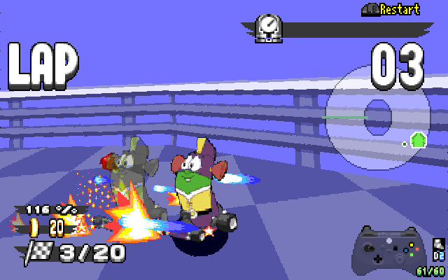 Larryboy (Ring Racers Port) Mod for Dr. Robotnik's Ring Racers | DRRR Mods