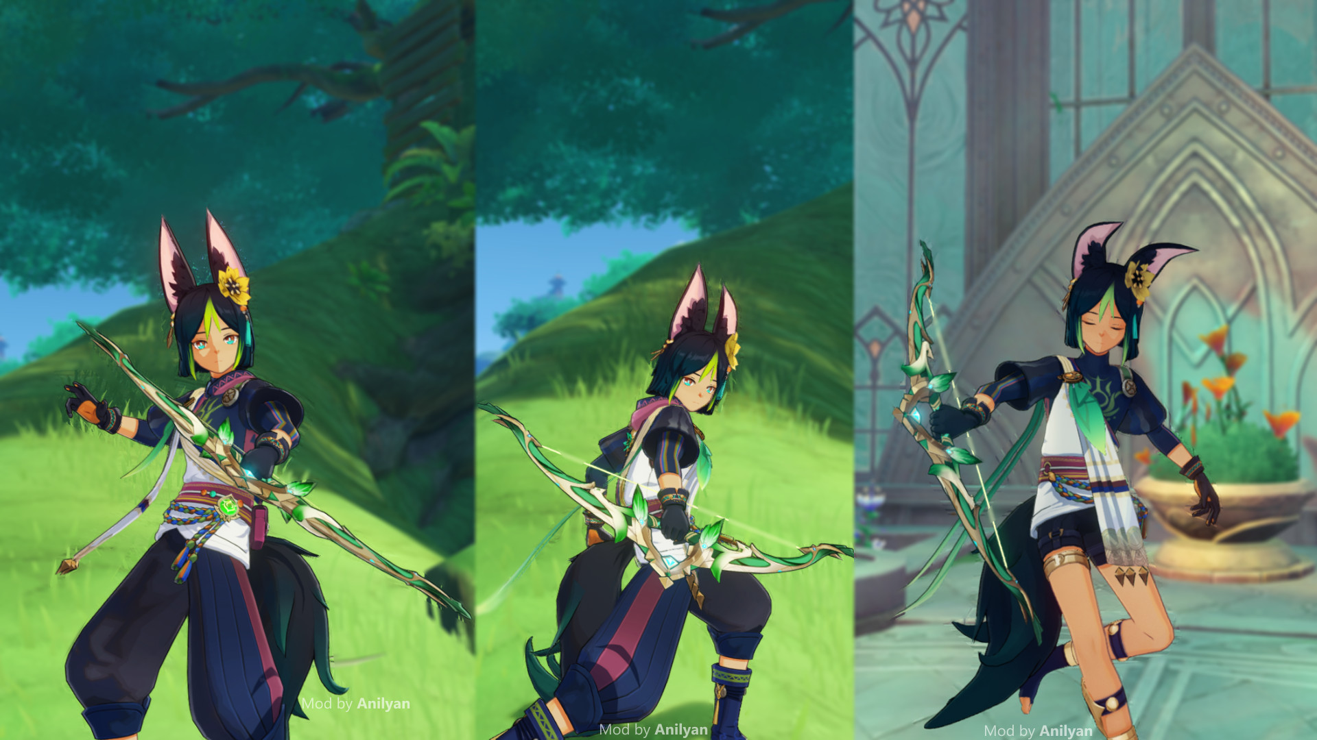 Tighnari small design changes Mod for Genshin Impact | GI Mods