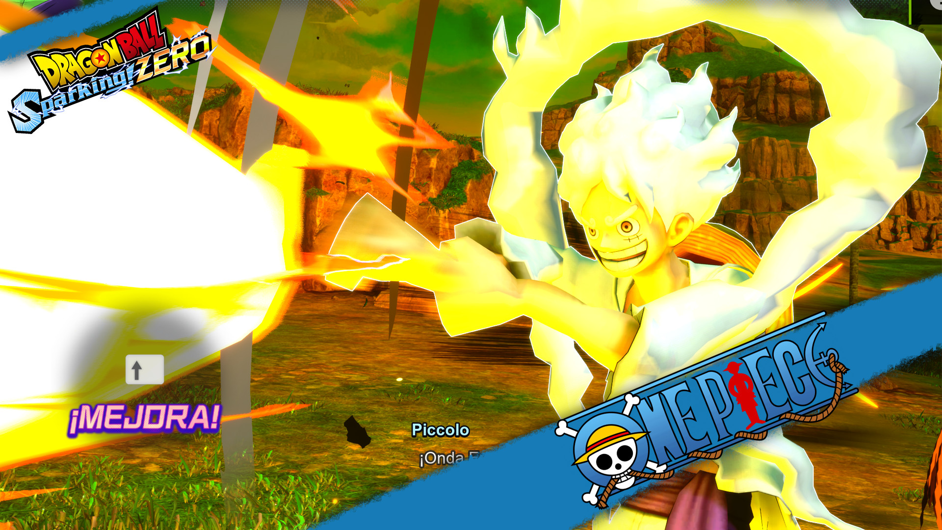 Luffy Gear 5 on Piccolo Mod for Dragon Ball: Sparking! ZERO | DBSZ Mods