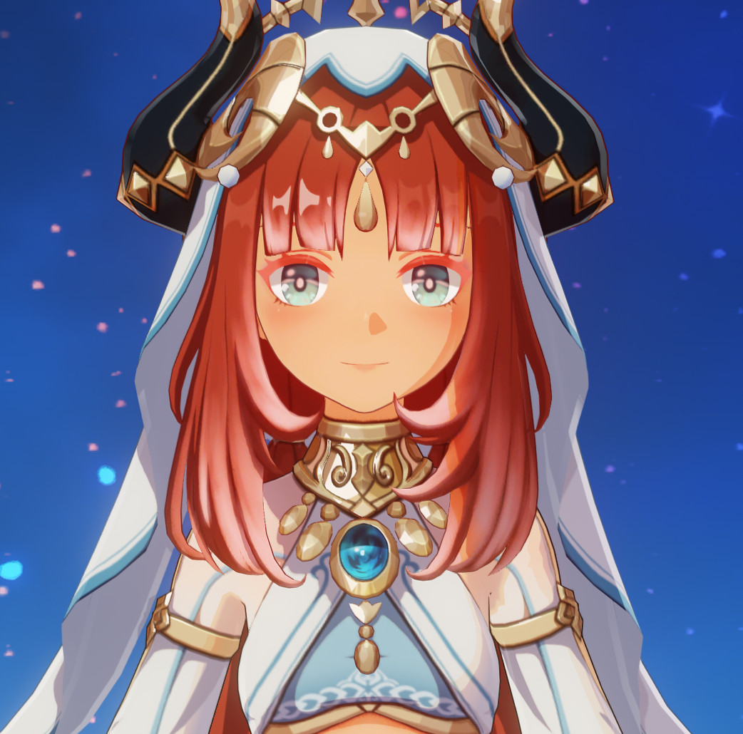 Tan and Pinker haired Nilou OG outfit! Mod for Genshin Impact | GI Mods