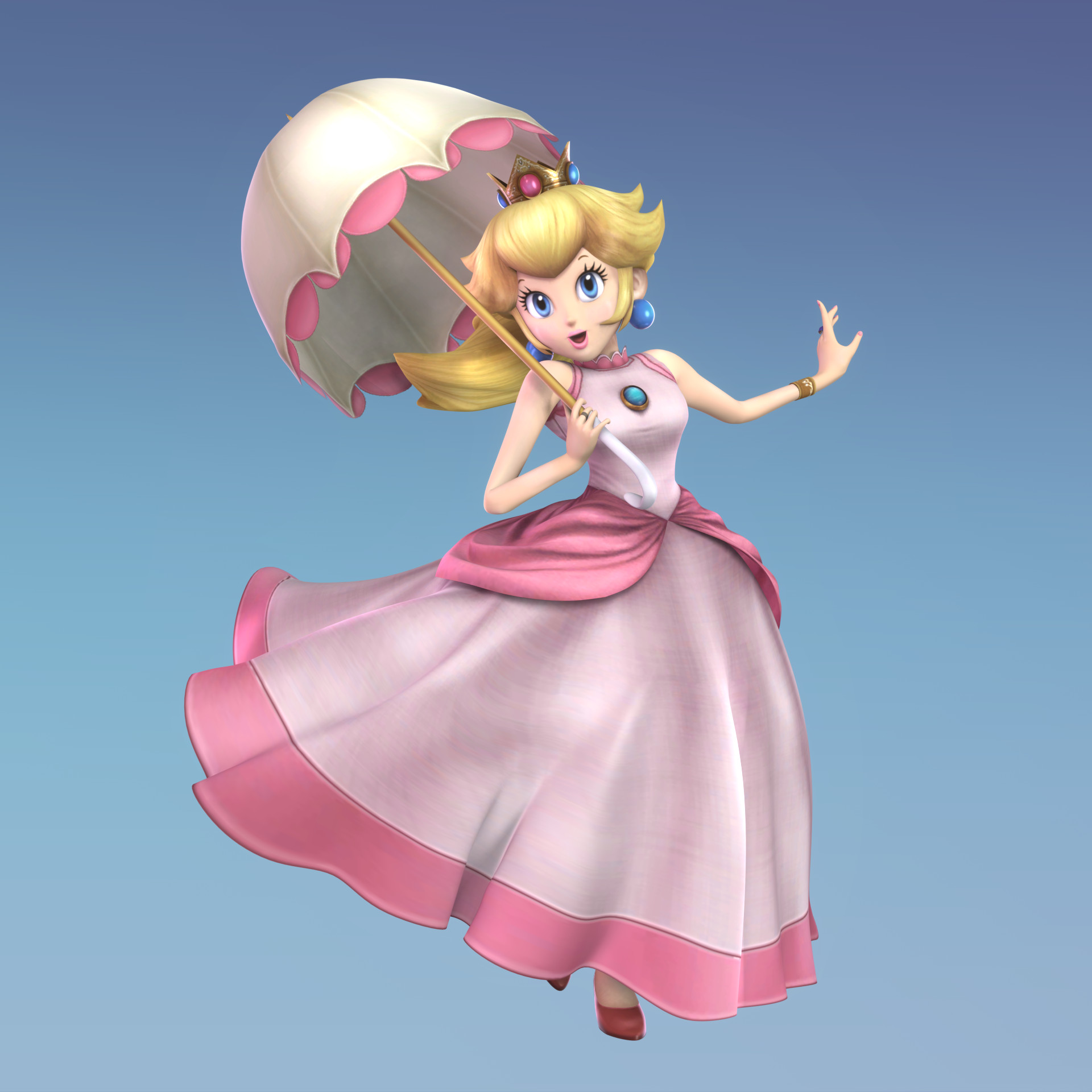 Peach Ultimate Pose Cosmetic Pack Mod for Super Smash Bros. Brawl ...