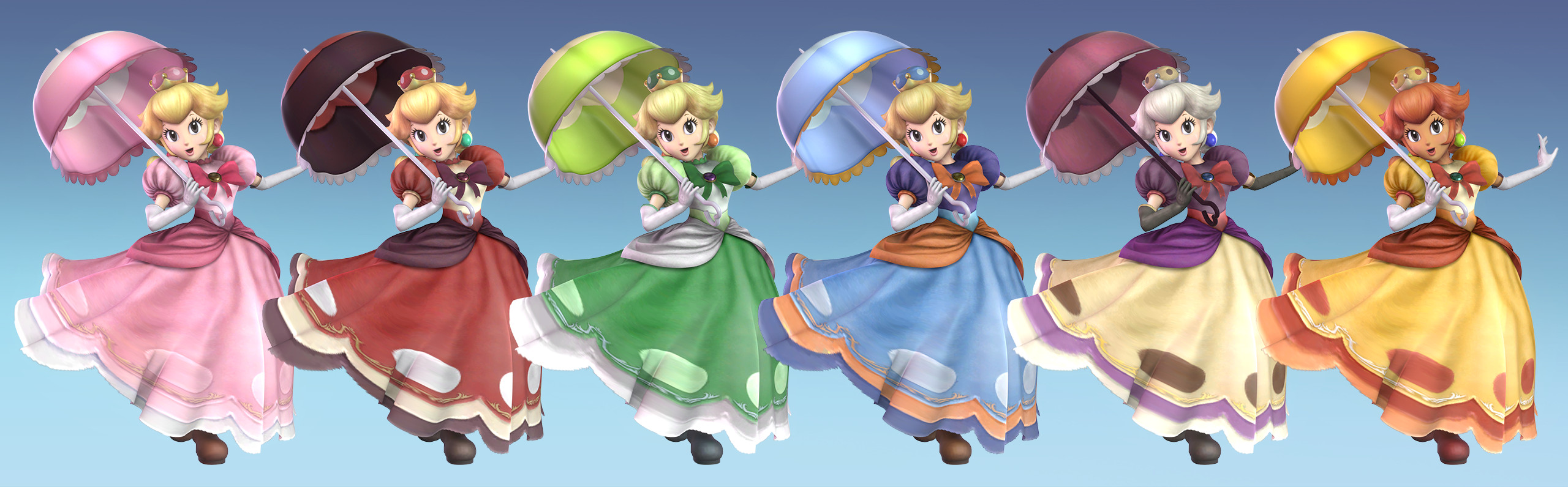 Peach Ultimate Pose Cosmetic Pack Mod for Super Smash Bros. Brawl ...