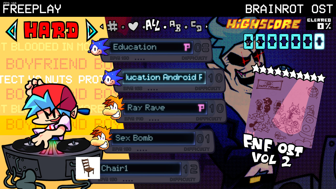 Brainrot Funkin' | JOLLYFIX [V-SLICE] Mod for Friday Night Funkin ...