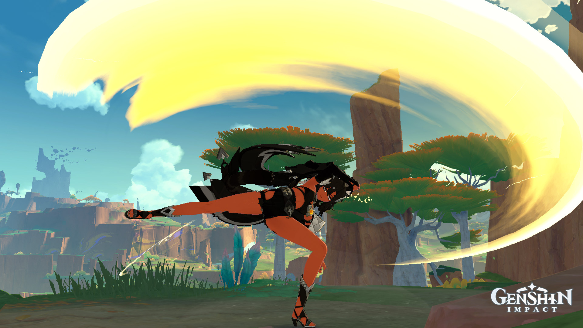 Black Panther Xilonen Mod for Genshin Impact | GI Mods