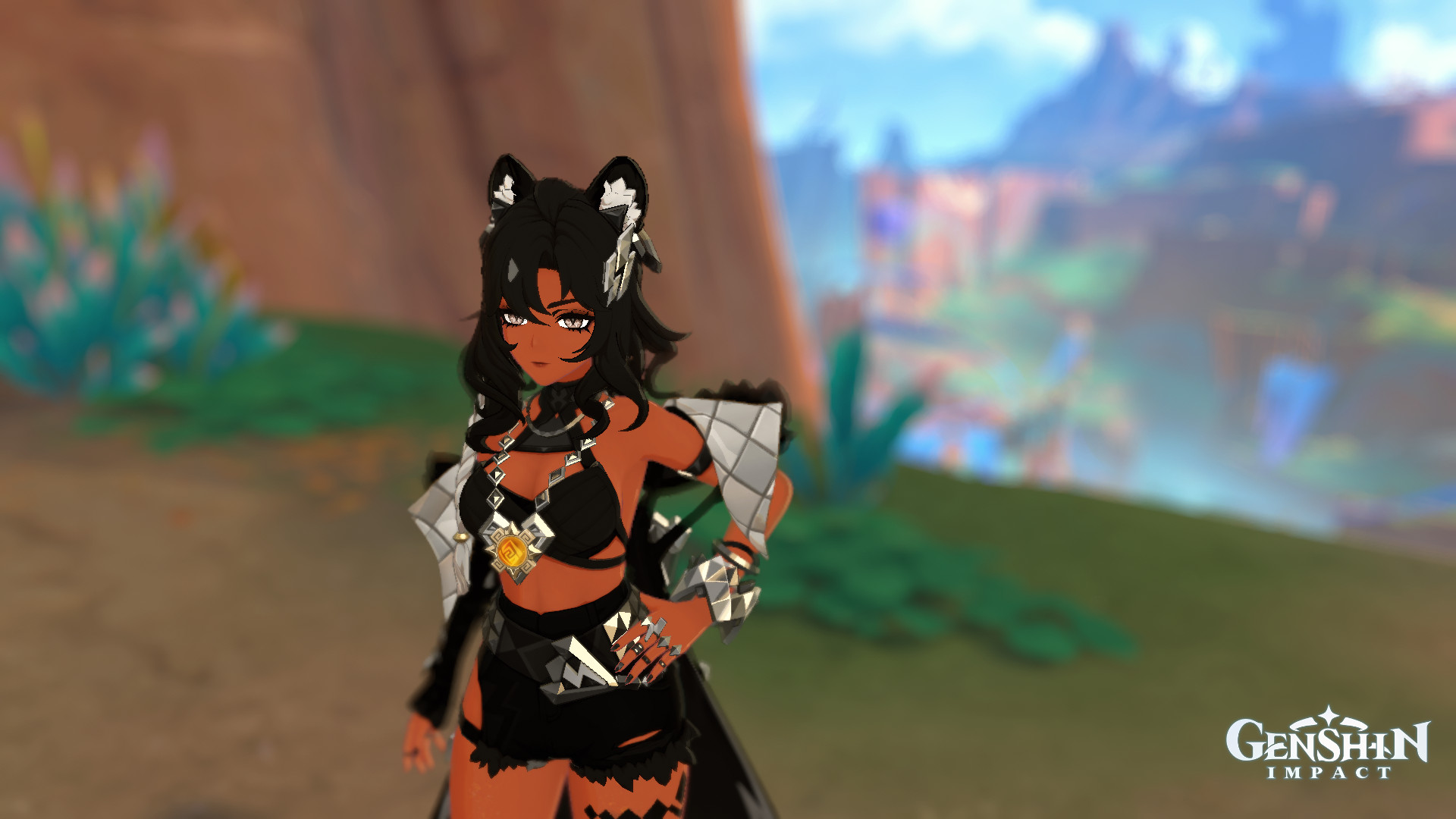 Black Panther Xilonen Mod for Genshin Impact | GI Mods