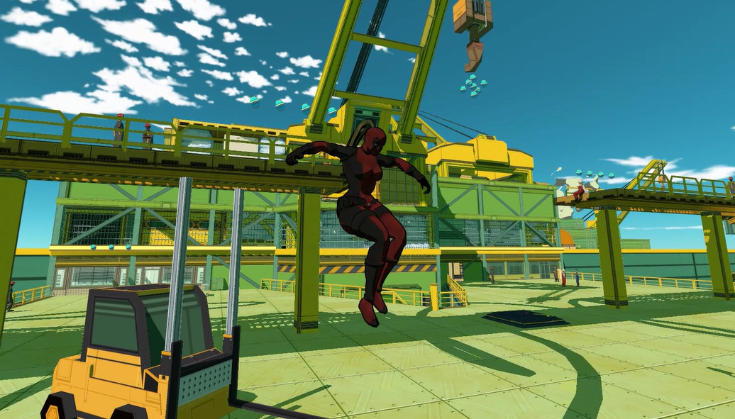 Lady Deadpool (Marvel Heroes 2013) Mod for Bomb Rush Cyberfunk | BRC Mods