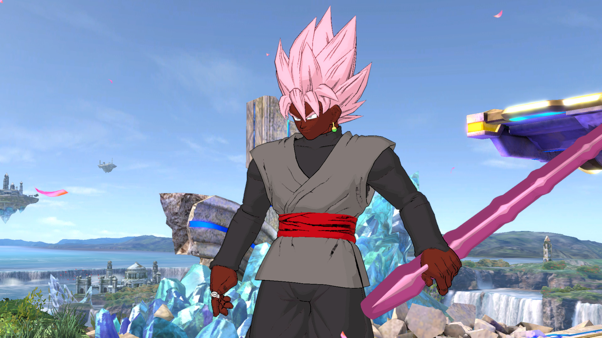 Goku Black but he's actually black Mod for Super Smash Bros. Ultimate ...