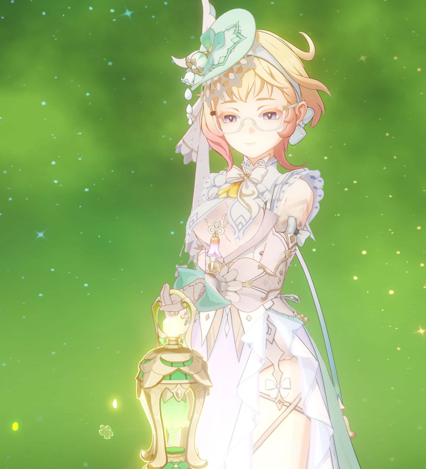 Pastel Emilie, with Long hair version! Mod for Genshin Impact | GI Mods