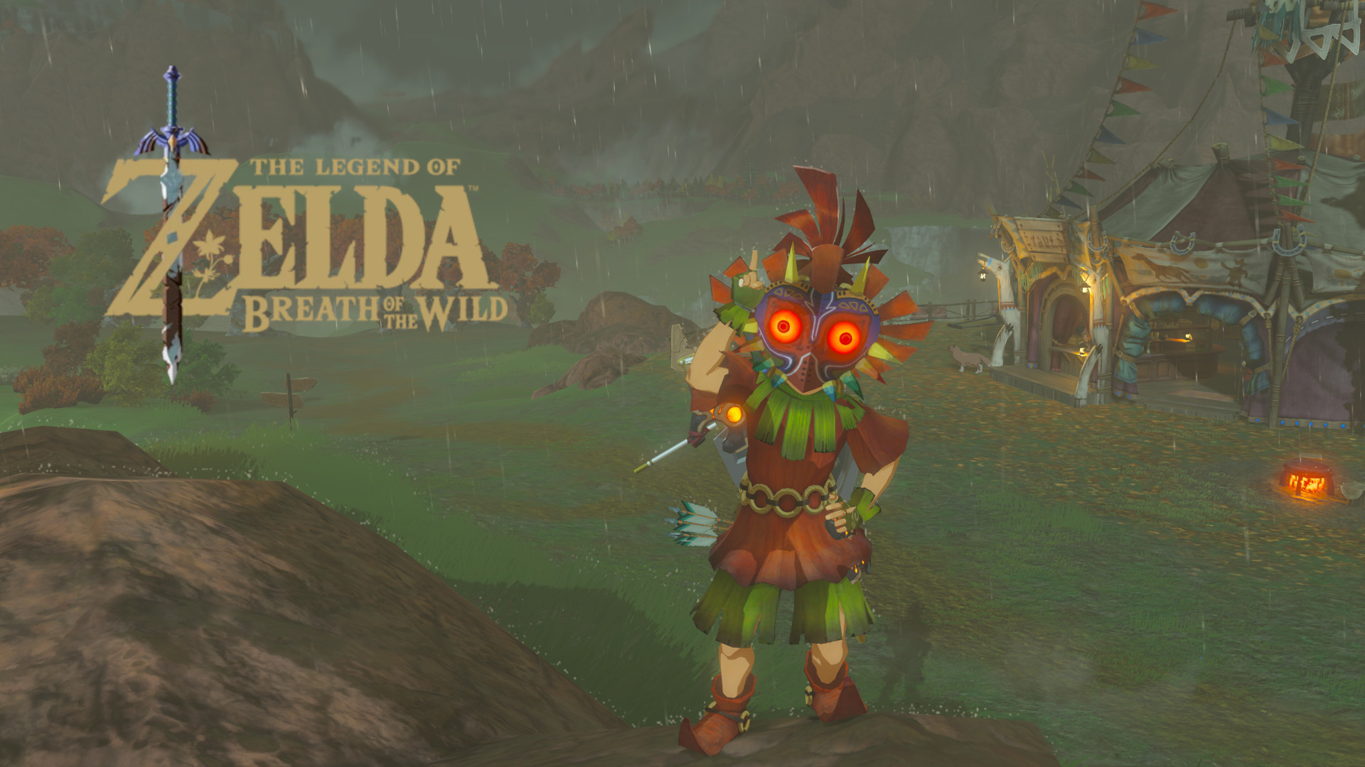 Skull Kid's Armor Mod for The Legend of Zelda: Breath of the Wild ...
