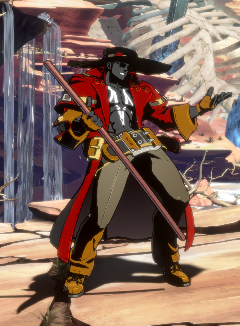 Johnny as Gunslinger Spawn Mod for GUILTY GEAR -STRIVE- | GGST Mods