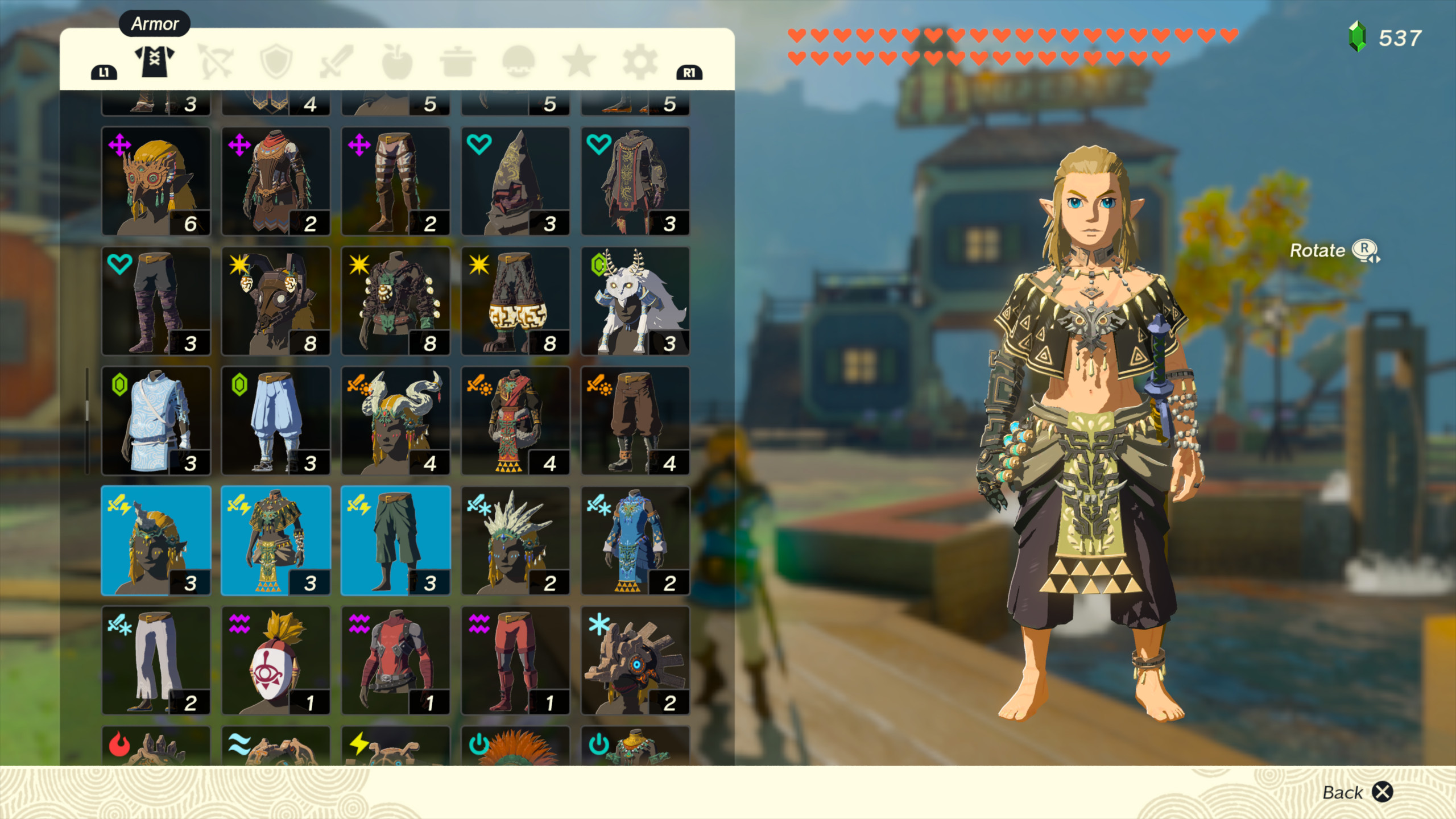 Slick Back Hair Mod for The Legend of Zelda: Tears of the Kingdom ...