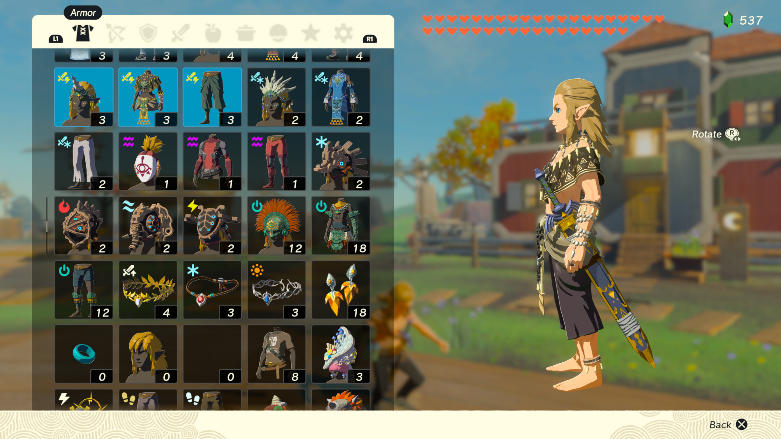 Slick Back Hair Mod for The Legend of Zelda: Tears of the Kingdom ...