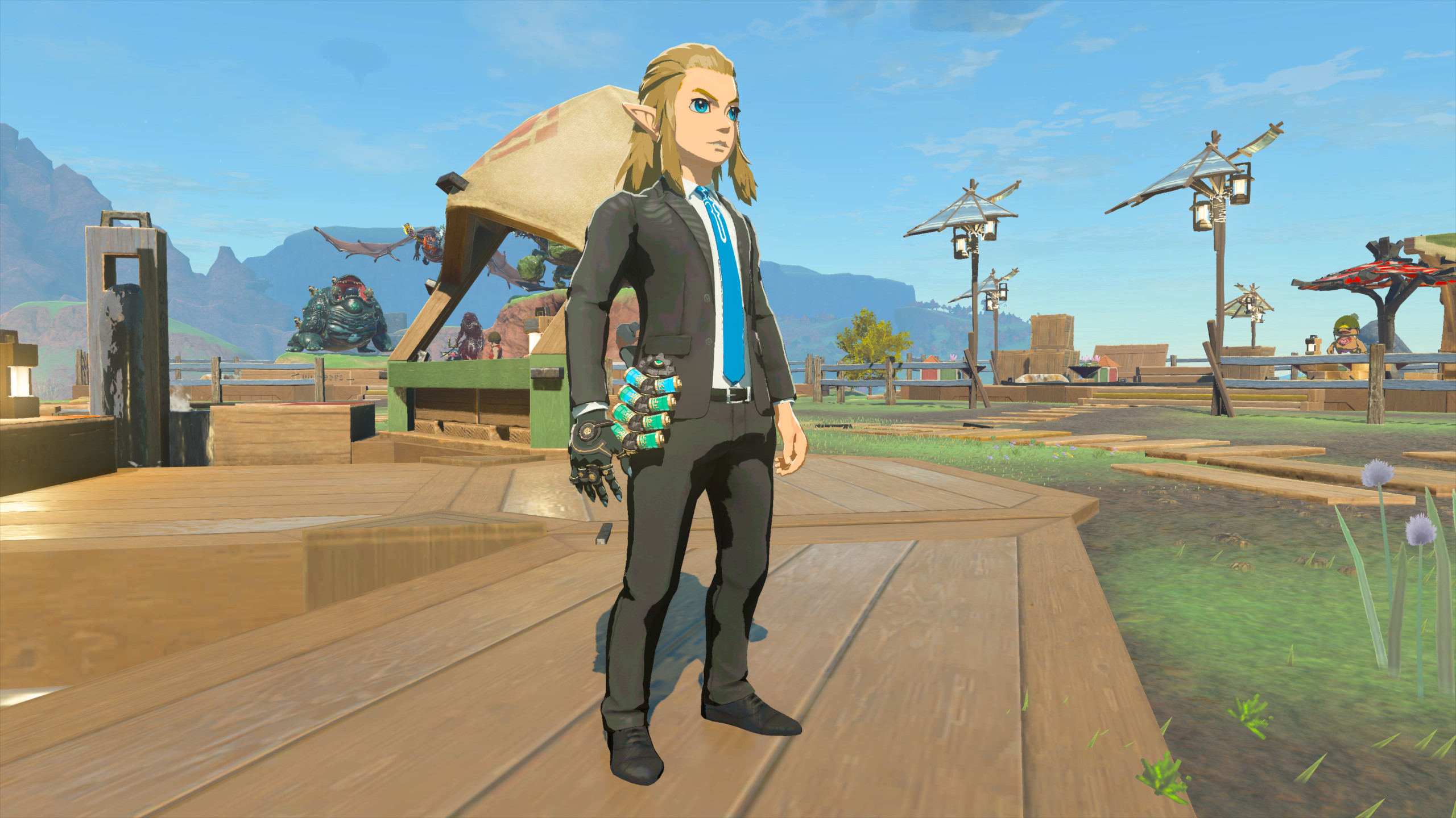 Slick Back Hair Mod for The Legend of Zelda: Tears of the Kingdom ...