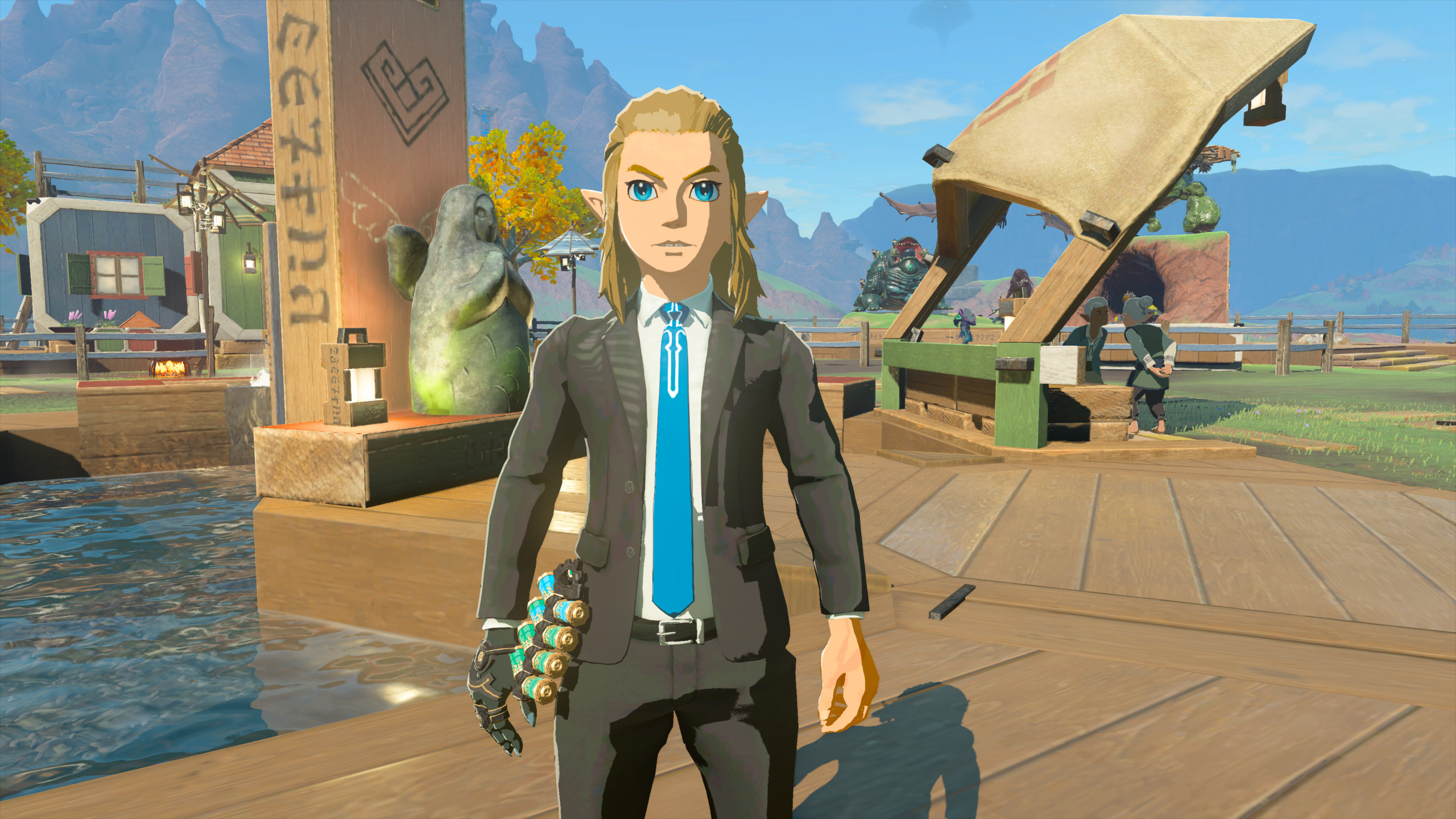 Slick Back Hair Mod for The Legend of Zelda: Tears of the Kingdom ...