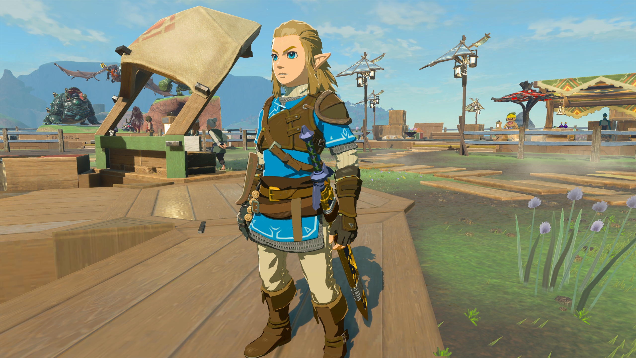 Slick Back Hair Mod for The Legend of Zelda: Tears of the Kingdom ...