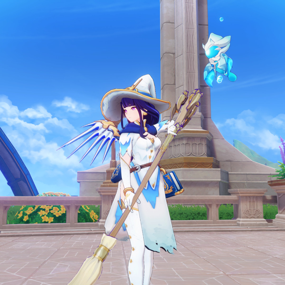 Raiden Mercy Witch Costume Mod Mod for Genshin Impact | GI Mods