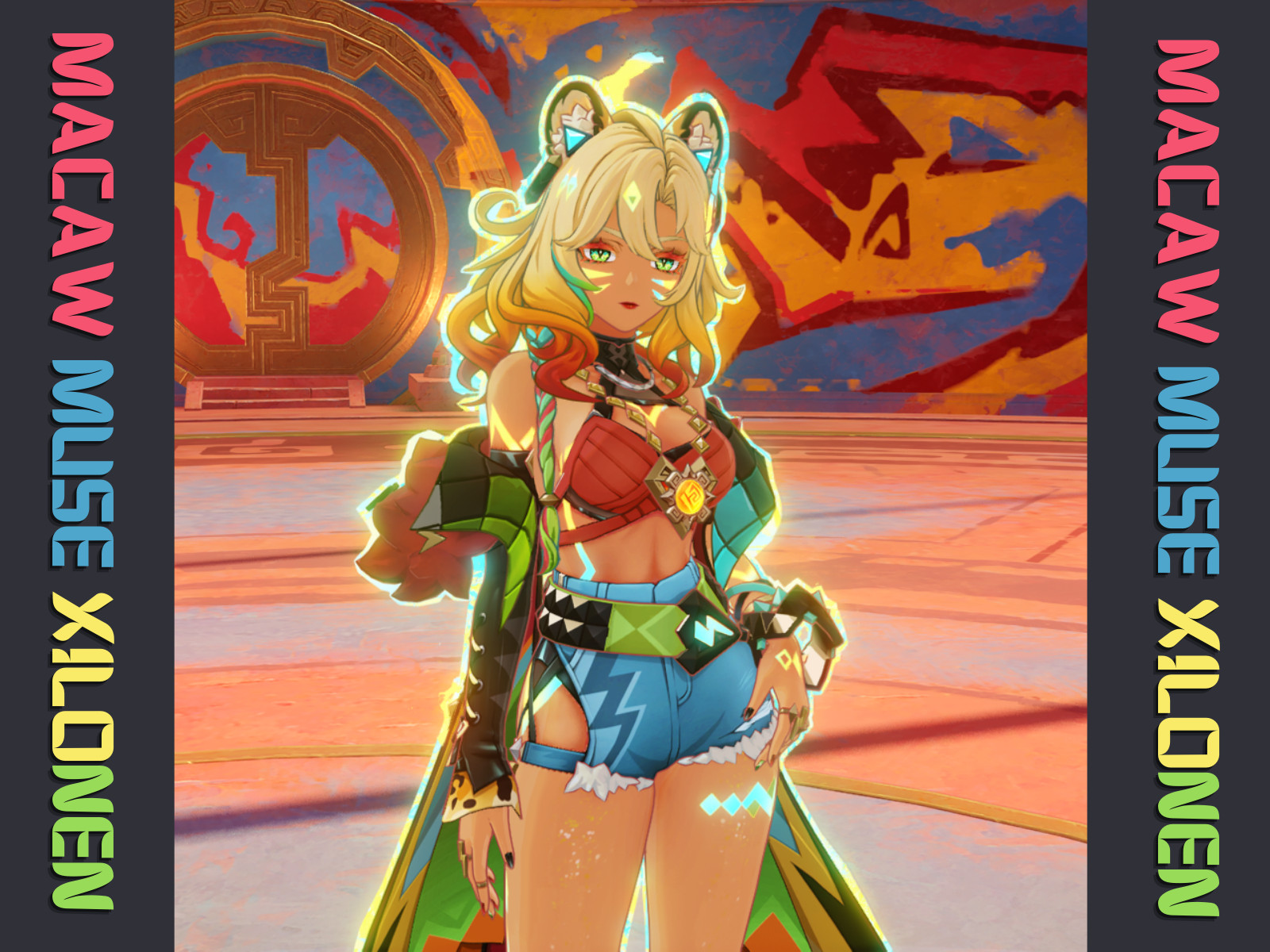 Macaw Muse Xilonen Mod for Genshin Impact | GI Mods