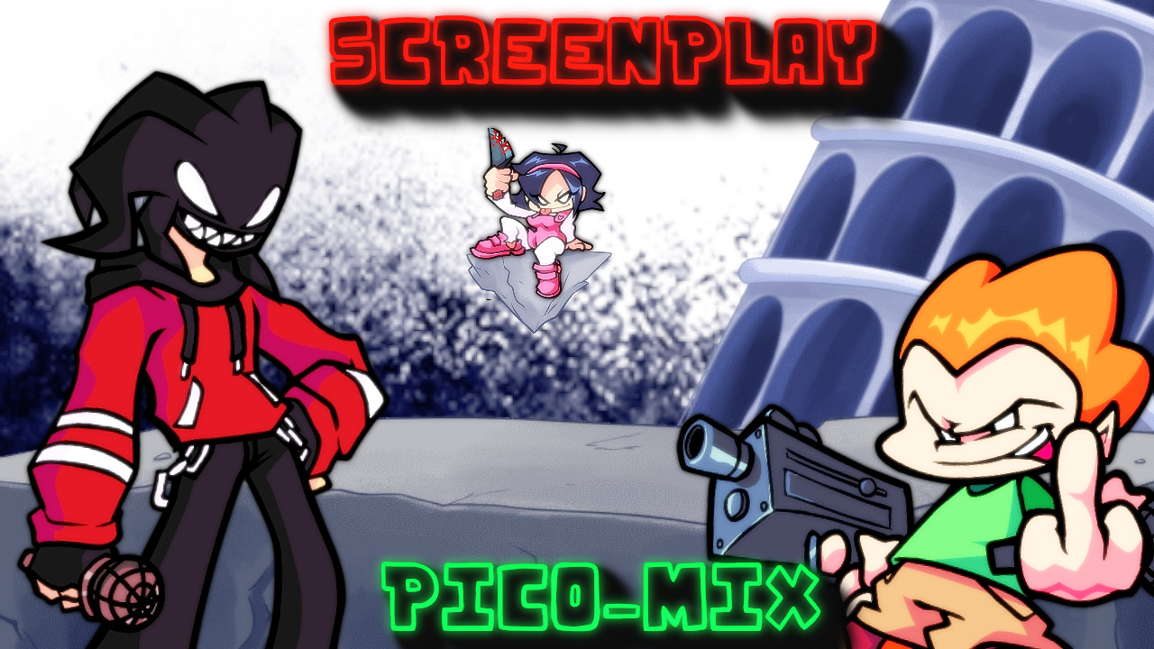 Screenplay Pico Mix Playable Mod for Friday Night Funkin' | FNF Mods