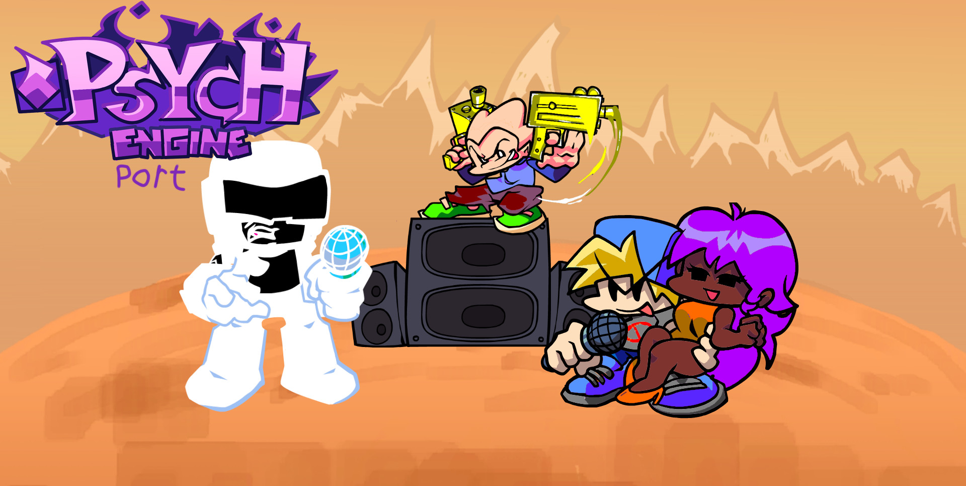 Stress G-Side (Psych Engine Port) + Optimized Mod for Friday Night ...