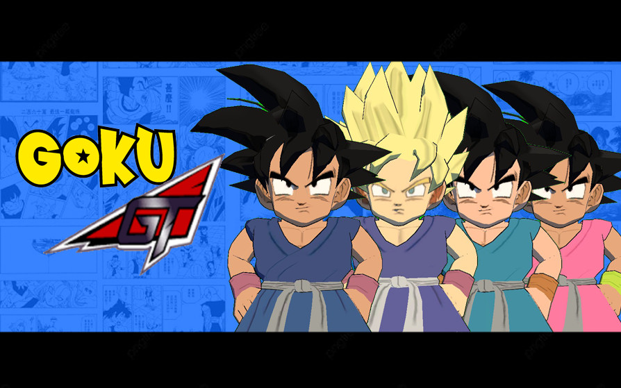 Kid Goku GT - Budokai Tenkaichi 3 Mod for Bomb Rush Cyberfunk | BRC Mods