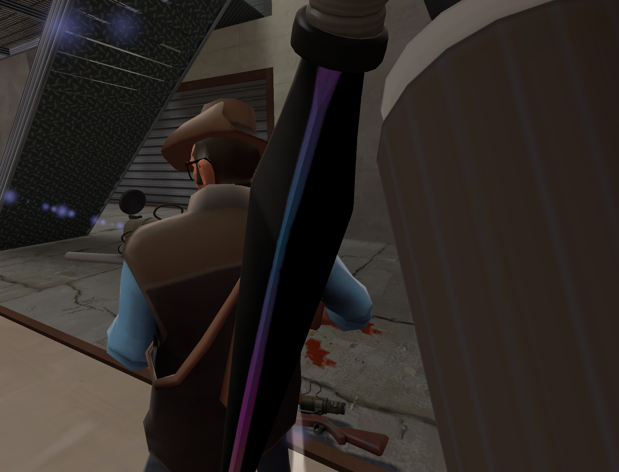 Gradient Outline Kunai Mod for Team Fortress 2 | TF2 Mods