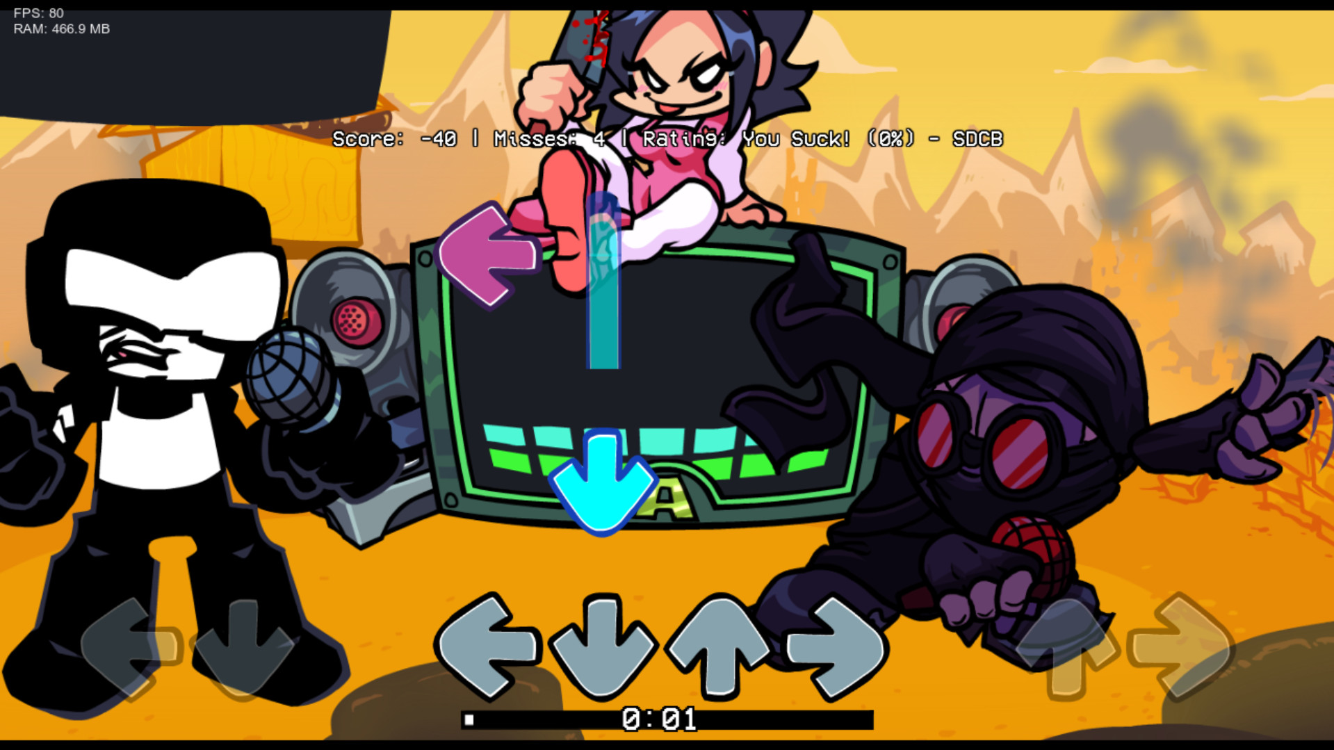 Pico Update for Psych Online Mod for Friday Night Funkin' | FNF Mods