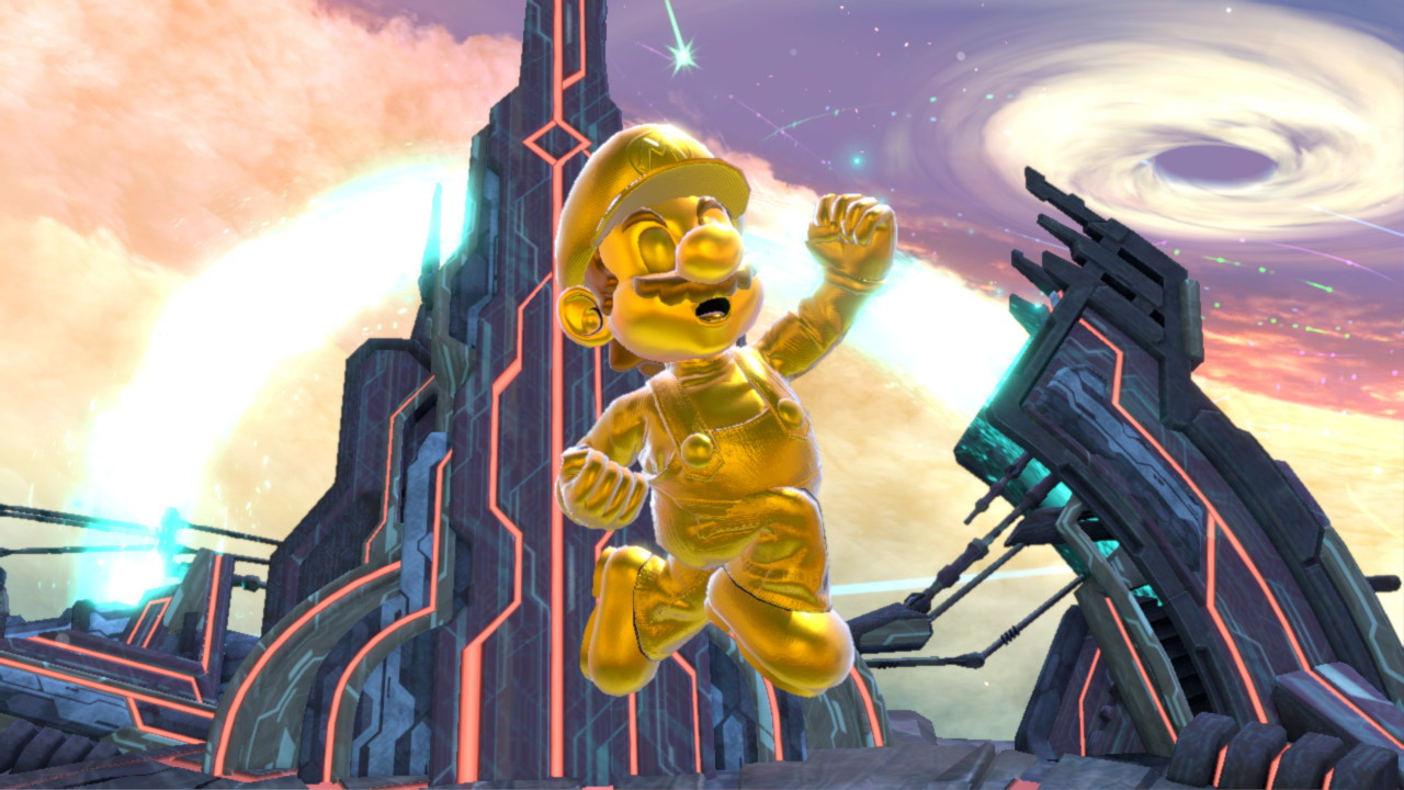 Gold Mario (c03) Mod for Super Smash Bros. Ultimate | SSBU Mods