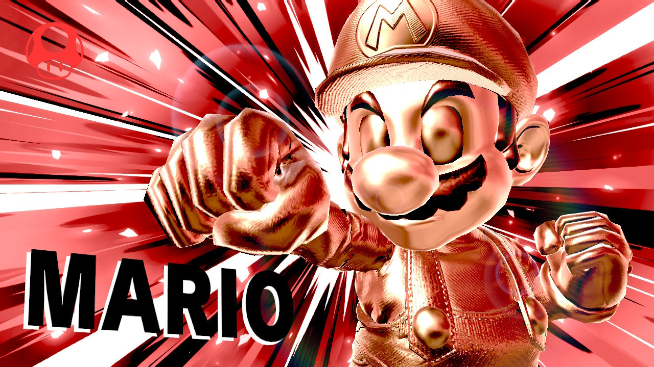 Gold Mario (c03) Mod for Super Smash Bros. Ultimate | SSBU Mods