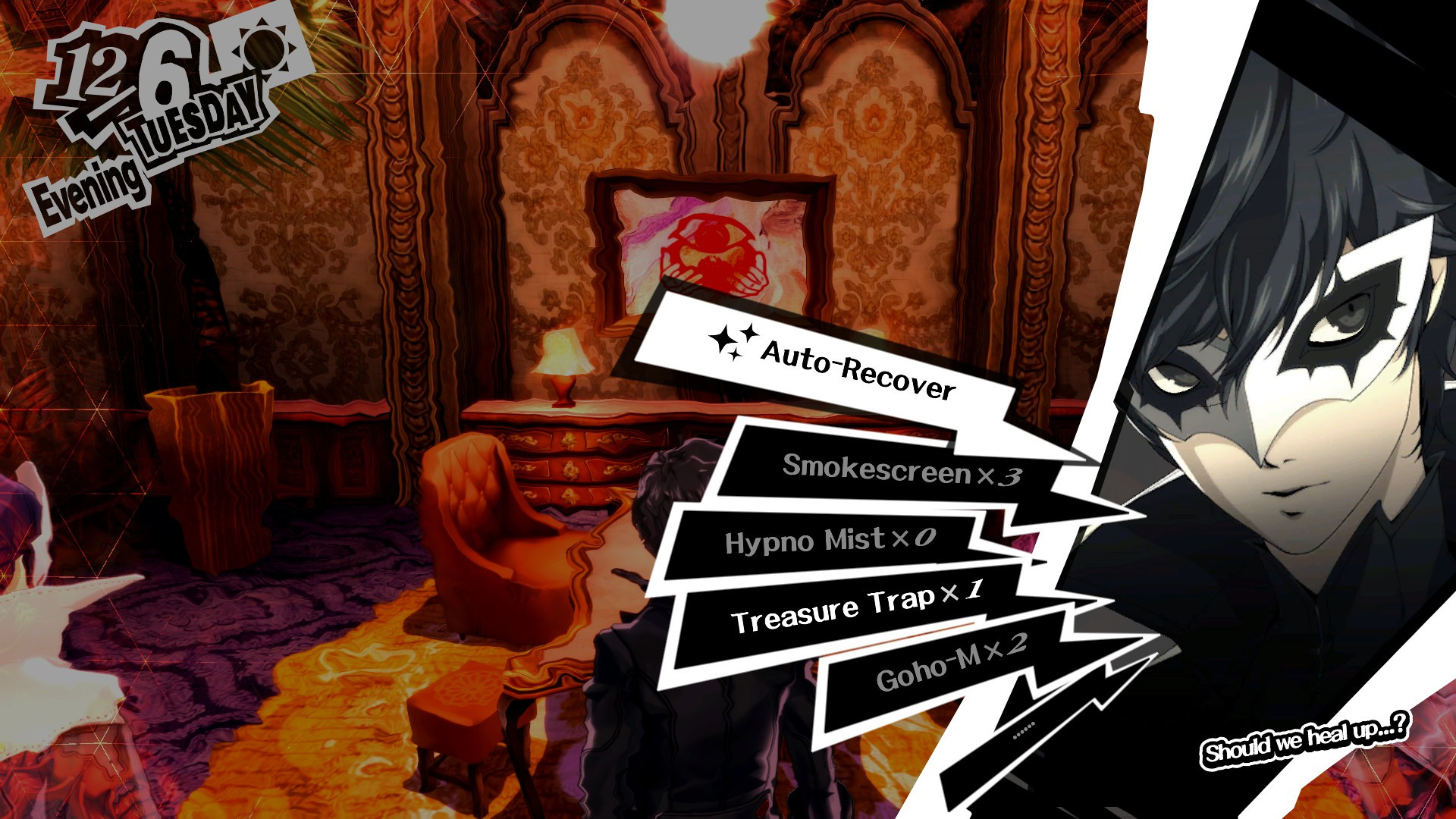 Beta 2015 Joker Portrait Mod for Persona 5 Royal (PC) | P5R (PC) Mods