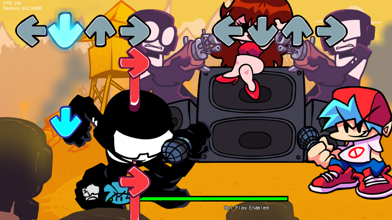 Vanilla HUD Mod for Friday Night Funkin' | FNF Mods