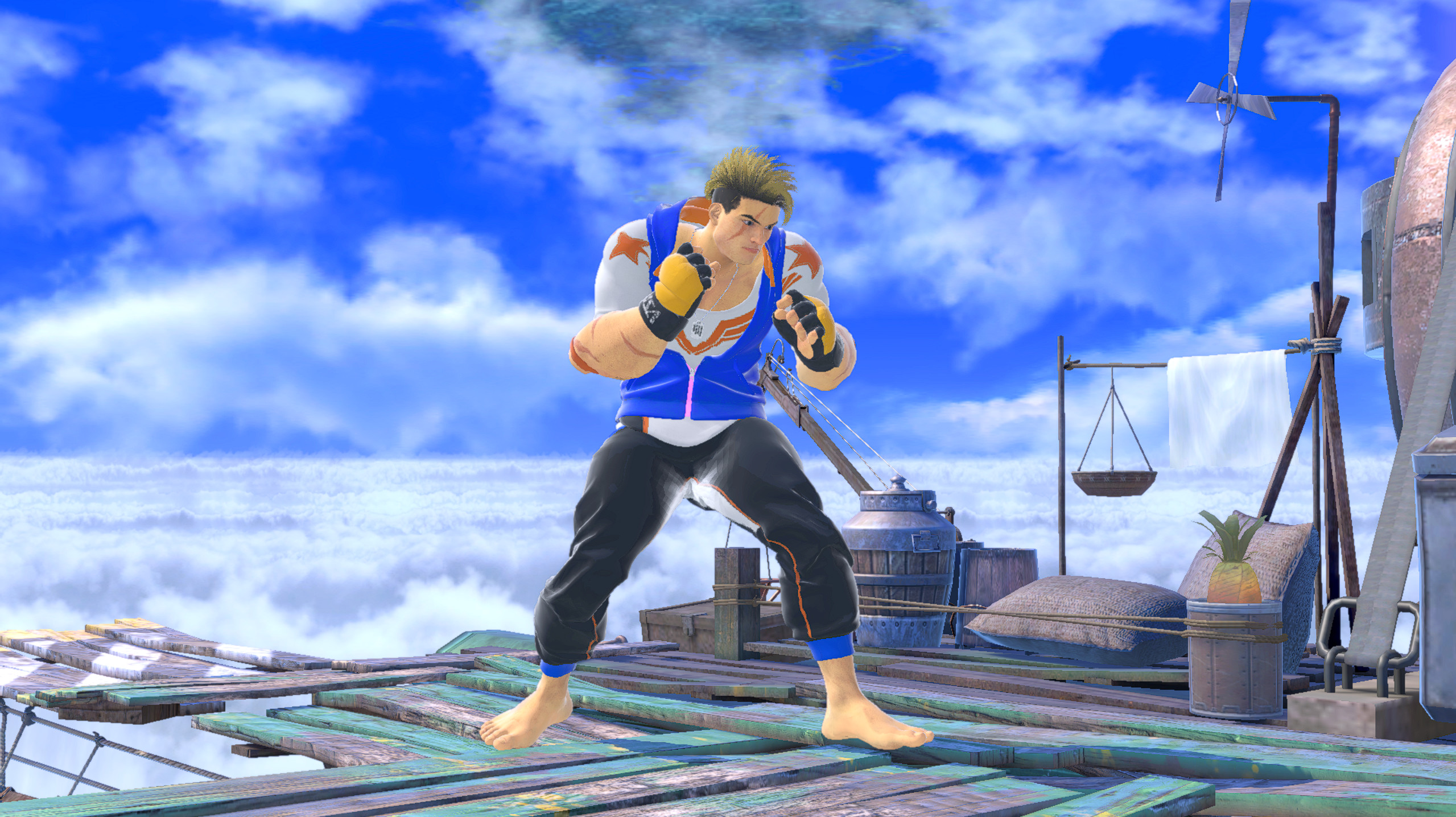 Street Fighter | Luke over Little Mac Mod for Super Smash Bros ...
