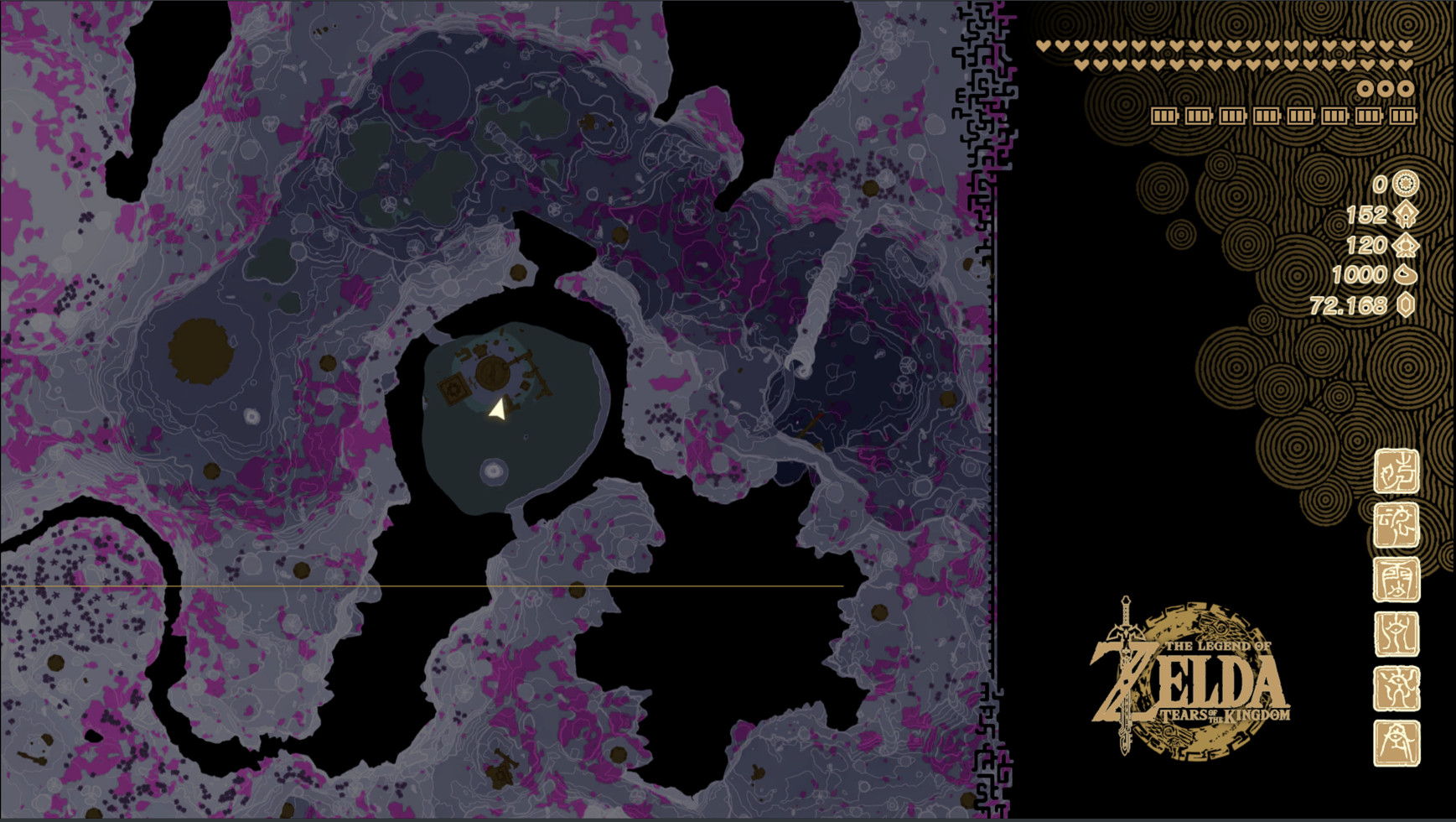 UI Dark Mode Mod for The Legend of Zelda: Tears of the Kingdom | TOTK Mods