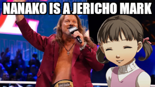 Nanako Is A Chris Jericho Mark Mod for Persona 4 Golden PC (64 Bit) | P4G64 Mods