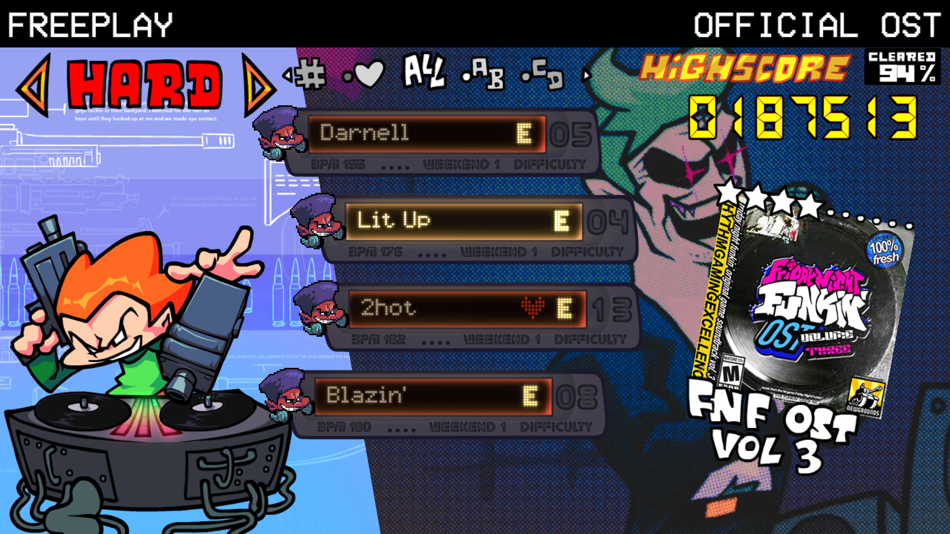 Sensible Charts Patch [V-Slice] Mod for Friday Night Funkin' | FNF Mods