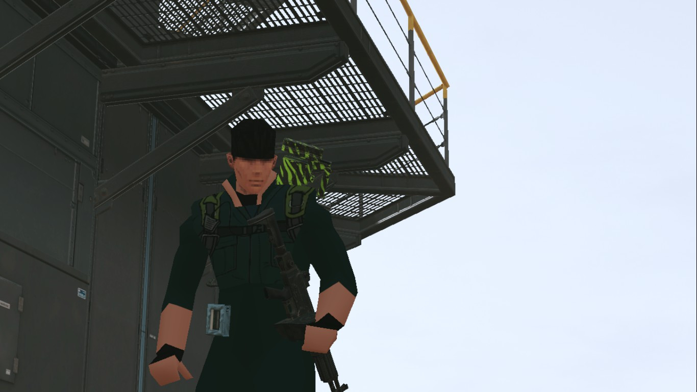 MGS1 Snake - Metal Gear 1987 Mod for Metal Gear Solid V: The Phantom ...