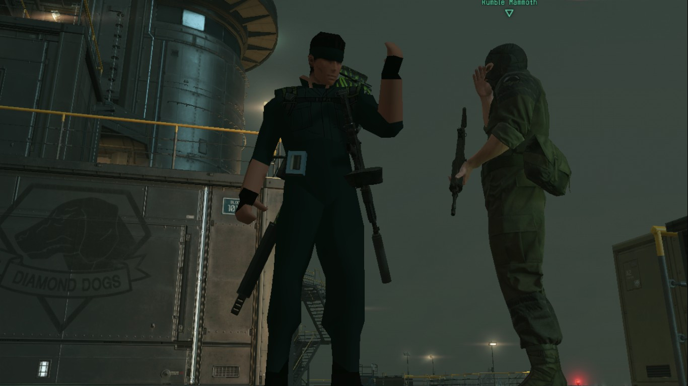 MGS1 Snake - Metal Gear 1987 Mod for Metal Gear Solid V: The Phantom ...