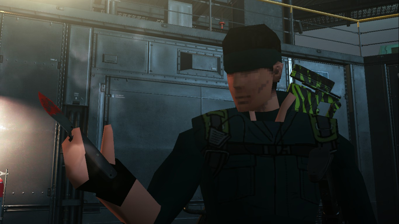 MGS1 Snake - Metal Gear 1987 Mod for Metal Gear Solid V: The Phantom ...