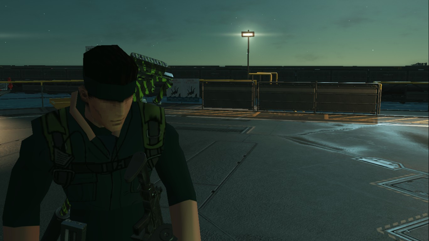 MGS1 Snake - Metal Gear 1987 Mod for Metal Gear Solid V: The Phantom ...