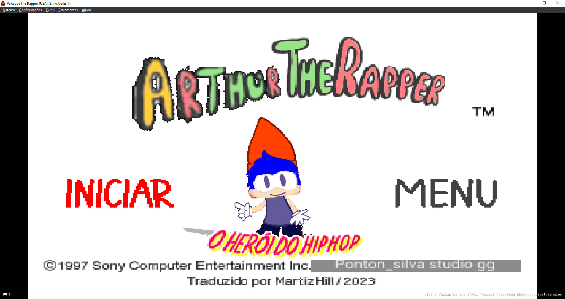ArThur the Rapper 1.0 Mod for PaRappa the Rapper | PTR Mods