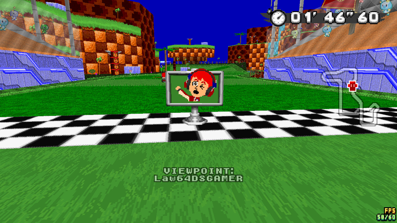 Law64DS (AKA My Mii) Mod for Sonic Robo Blast 2 Kart | SRB2K Mods