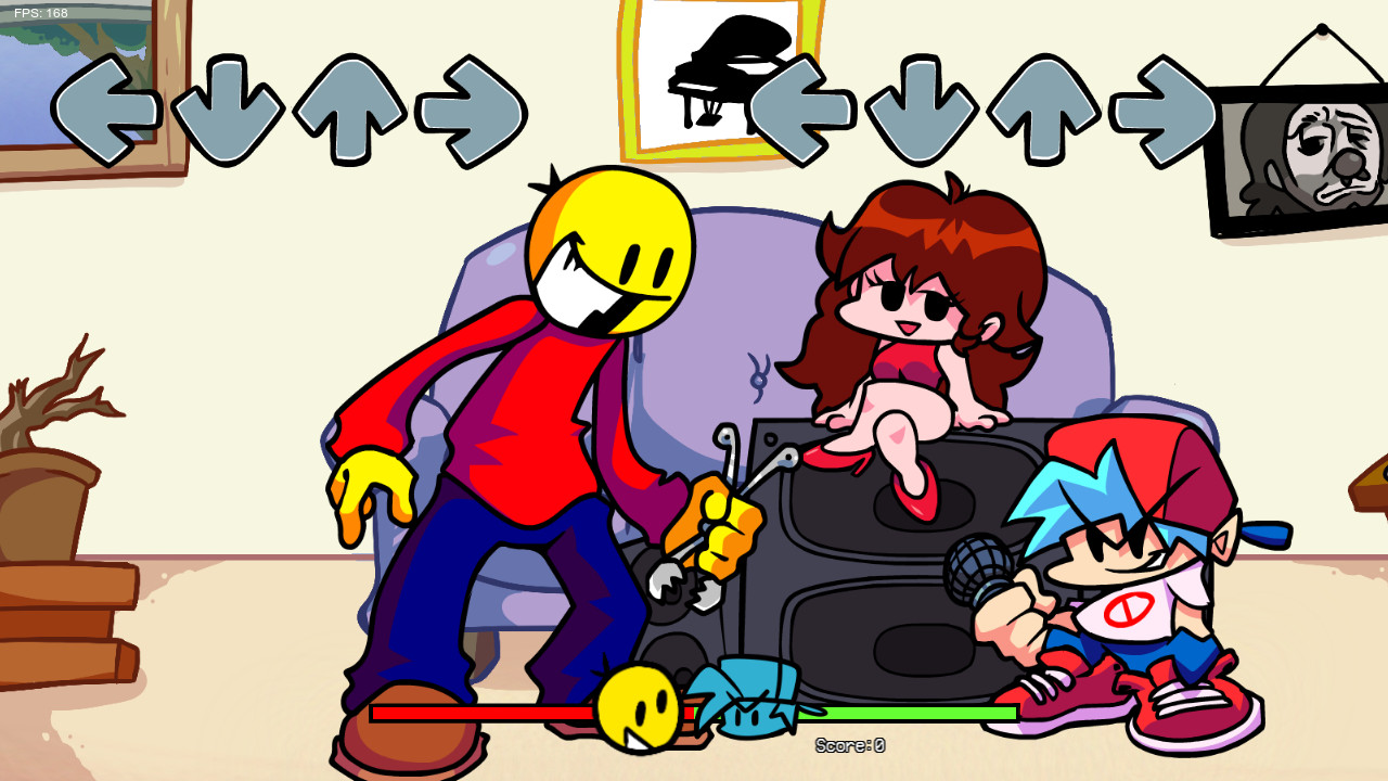 Vs Blockhead Mod for Friday Night Funkin' | FNF Mods