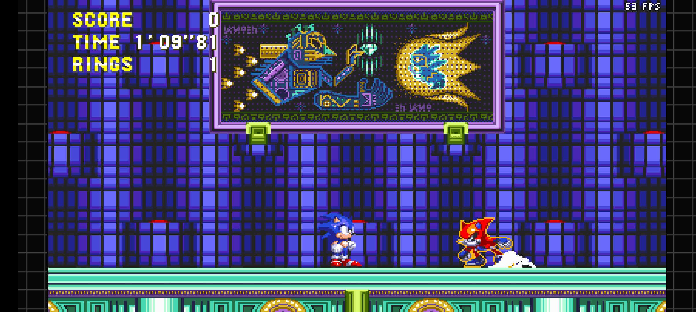 Metal Sonic (sonic 3 style) over knuckles Mod for Sonic 3 A.I.R ...