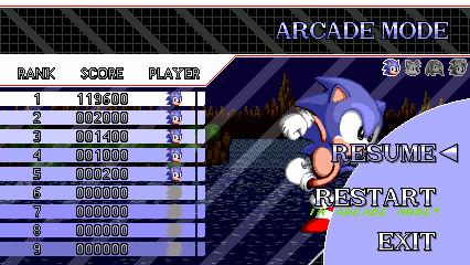 Quick Restart Mod for Sonic the Hedgehog Forever | S1F Mods