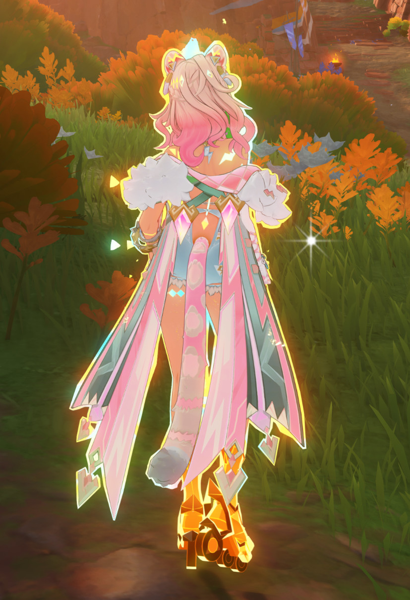 Pastel Pink Xilonen Mod for Genshin Impact | GI Mods