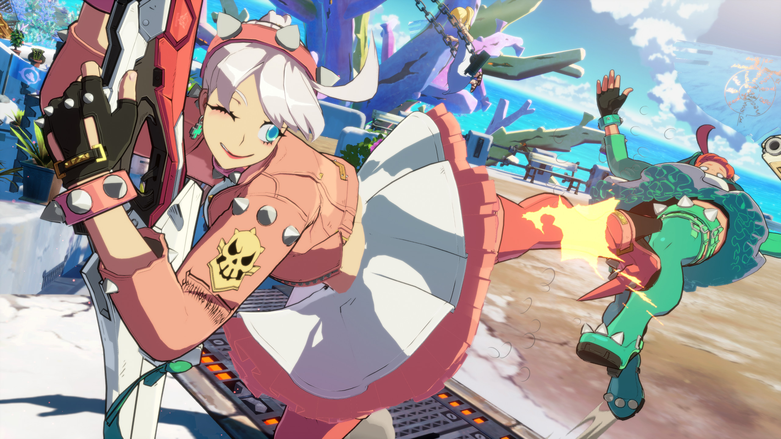 Ponytail Elphelt Mod for GUILTY GEAR -STRIVE- | GGST Mods