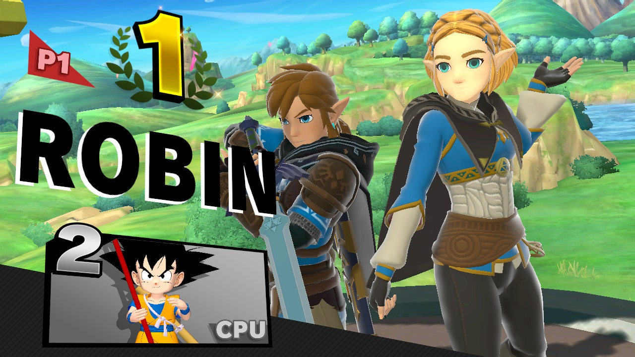 Totk Princess Zelda over Robin Mod for Super Smash Bros. Ultimate ...