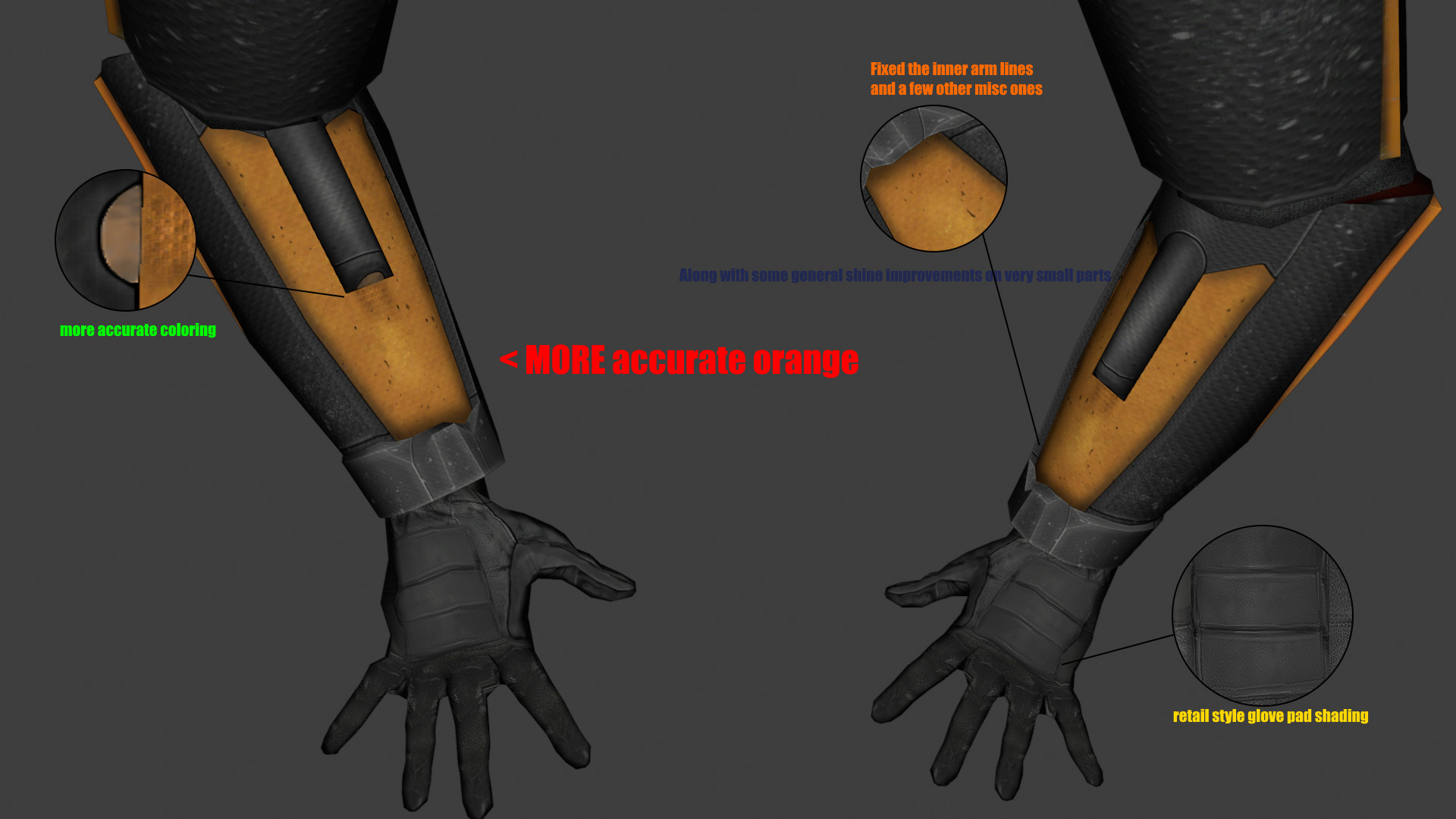 Remade v_hand Textures (Old) Mod for Half-Life 2 | HL2 Mods